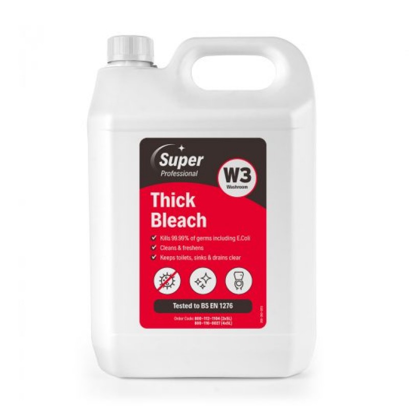 Thickened Bleach 5Lt | Washroom Cleaning Chemicals | James Kidd