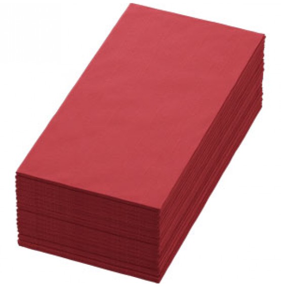 Bio Dunisoft Napkins 1/8 Bookfolded Bordeaux 40cm | James Kidd