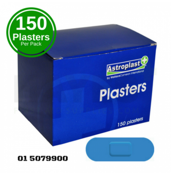 Astroplast Blue Assorted Plasters | First Aid Supplies | James Kidd