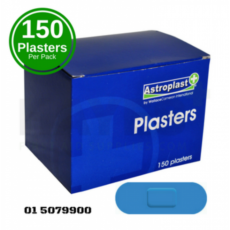 Astroplast Blue Assorted Plasters | First Aid Supplies | James Kidd